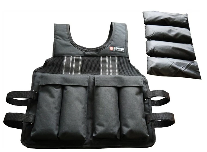 Vesta Greutati, Power System, Weighted Vest 10kg – gym-stack.ro